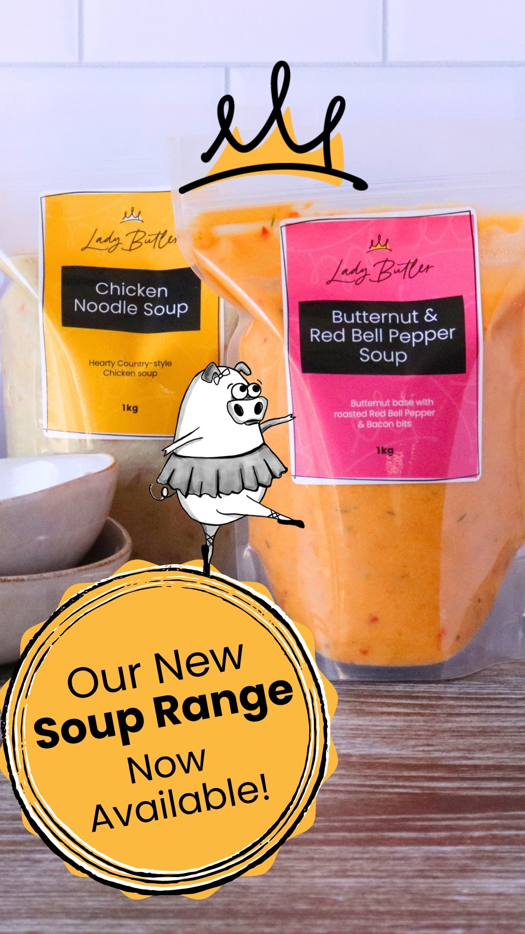 Lady Butler Frozen Meals