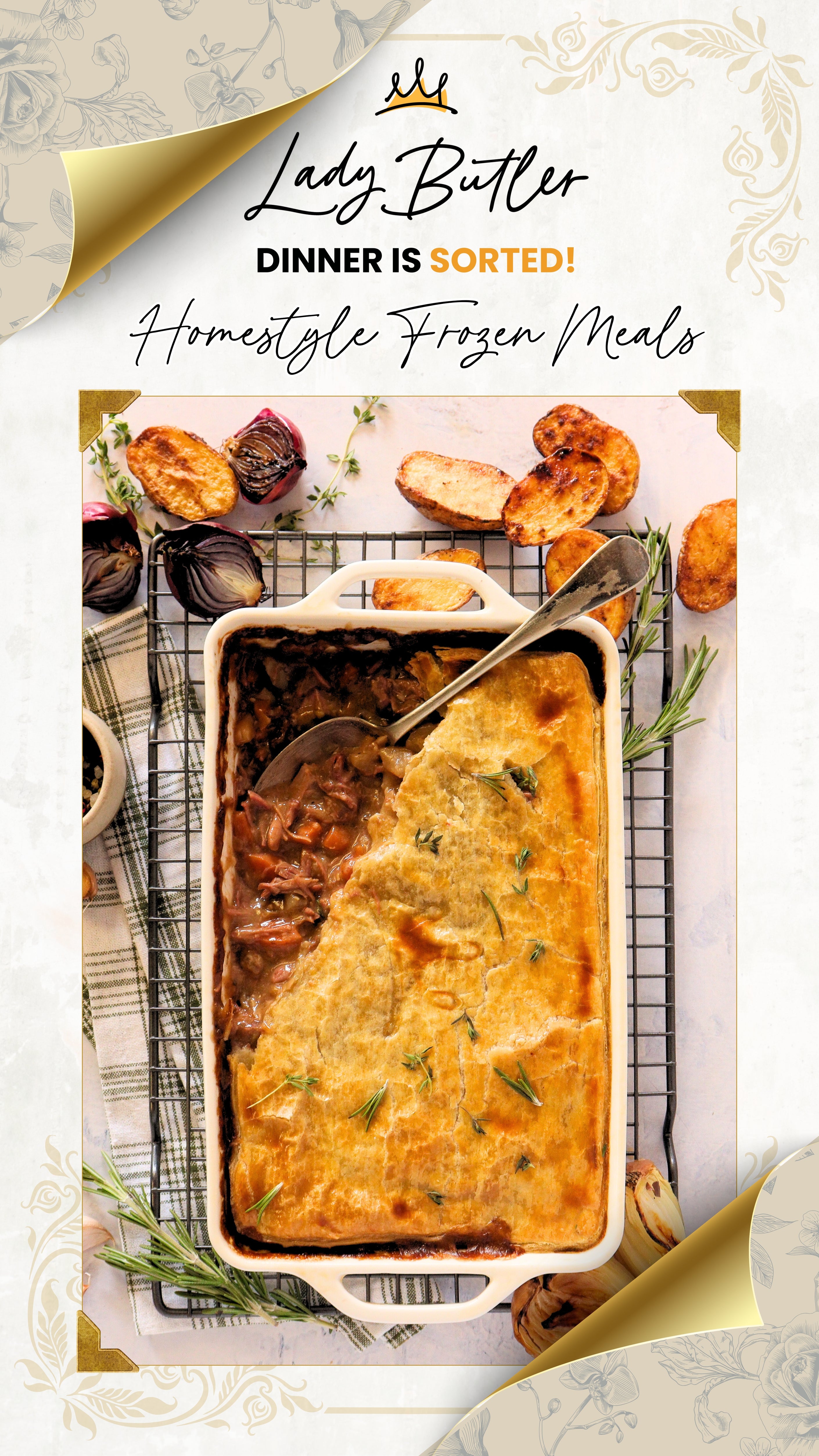 Lady Butler Frozen Meals